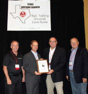 Sabre Commercial honored with the AGC Texas Building Branch, Zero Lost ...