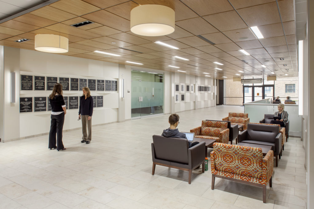 The University of Texas at Austin, Sanchez Building, Public Area ...